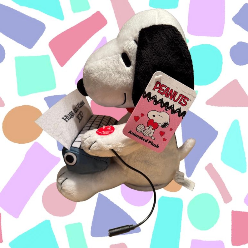 Switch Adapted Snoopy Animated Plush - Etsy