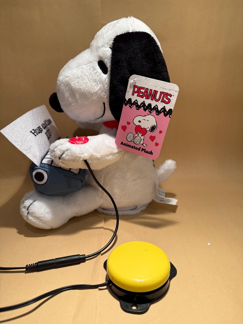 Switch Adapted Snoopy Animated Plush - Etsy