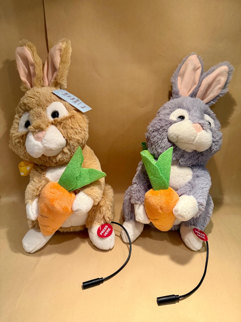 Switch Adapted Singing Peter Cottontail Plush - Etsy