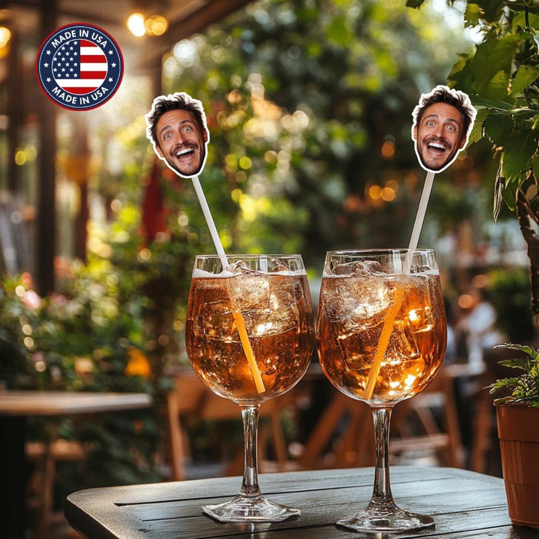 21st, 30th, 40th, 50th Birthday Photo Stir Sticks, Custom Party ...