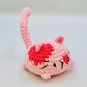 No Sew Crochet Bun Cat 5 in 1 Cat Loaf Amigurumi Pattern Cute Cat Bun ...