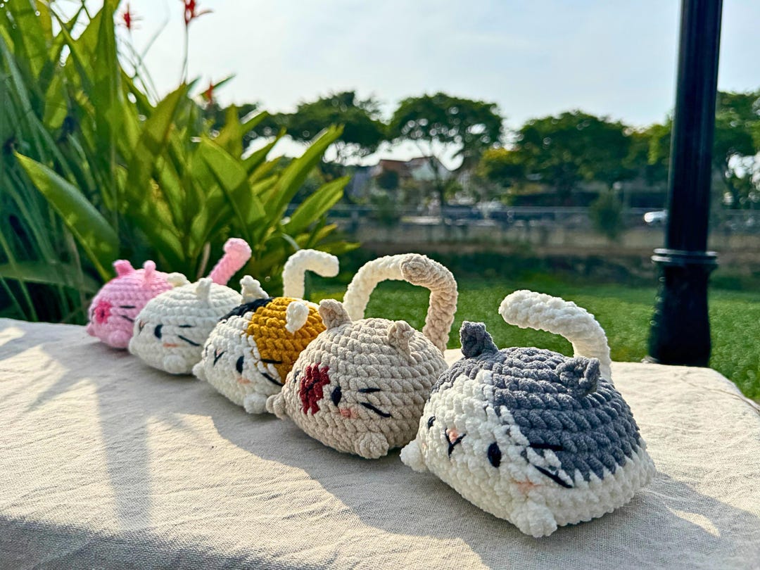 Cat Loaf Crochet Pattern Bundle: 5-in-1 No-sew Amigurumi (PDF Download ...