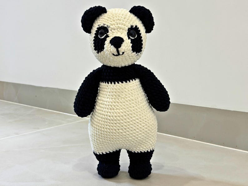 Crochet Bear: Teddy, Panda, Polar Bear Amigurumi (PDF Pattern Bundle 3 ...