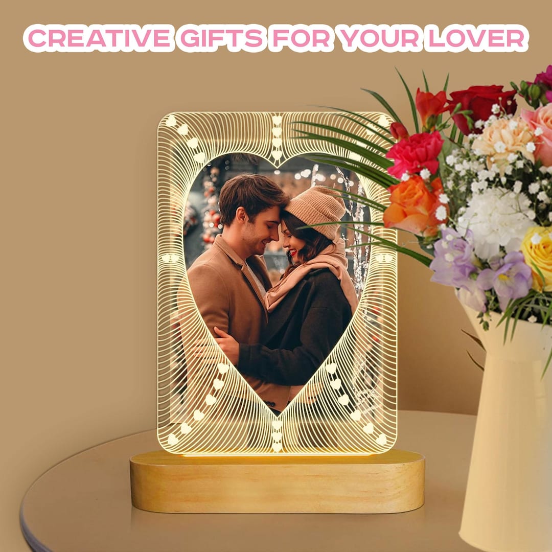 Lighted Picture Frames, Picture Frame Night Lights, Picture Frames With ...