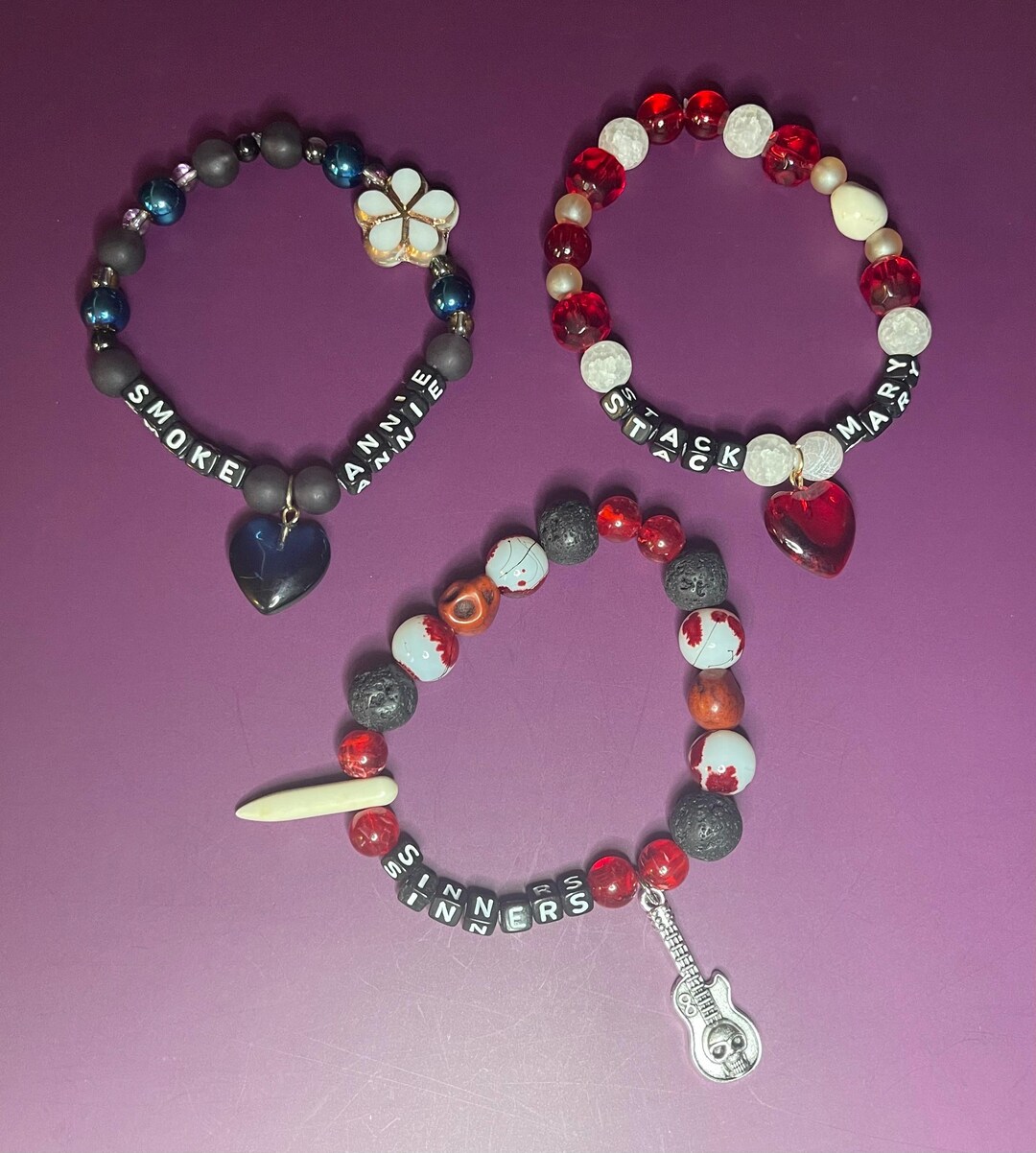 Dancing With the Devil Bracelet Combo - Etsy