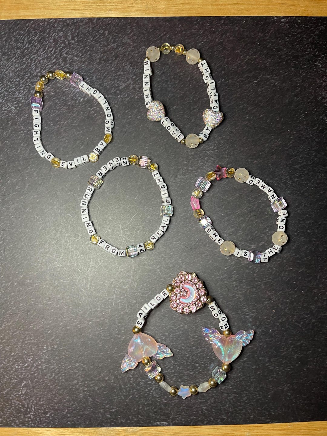 Sailor Moon Friendship Bracelet Combo - Etsy