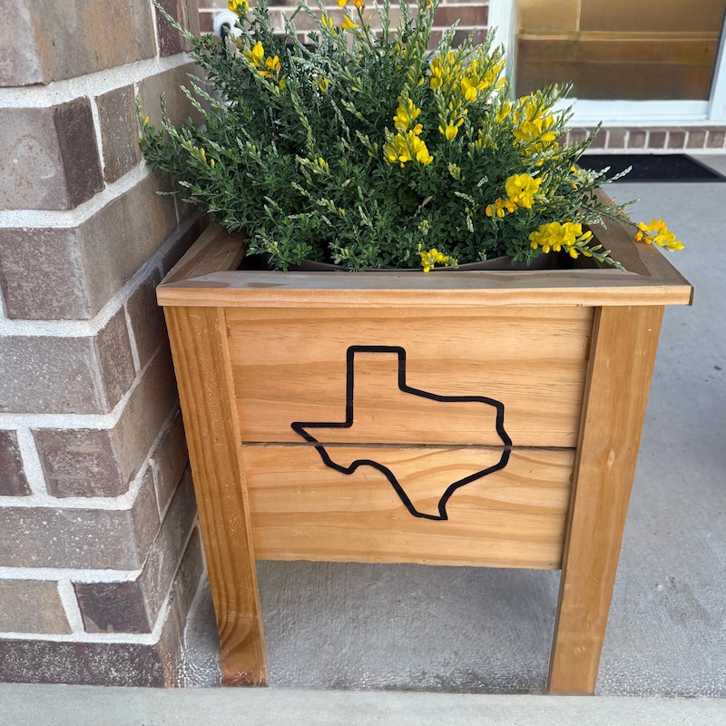 Texas Planter - Etsy