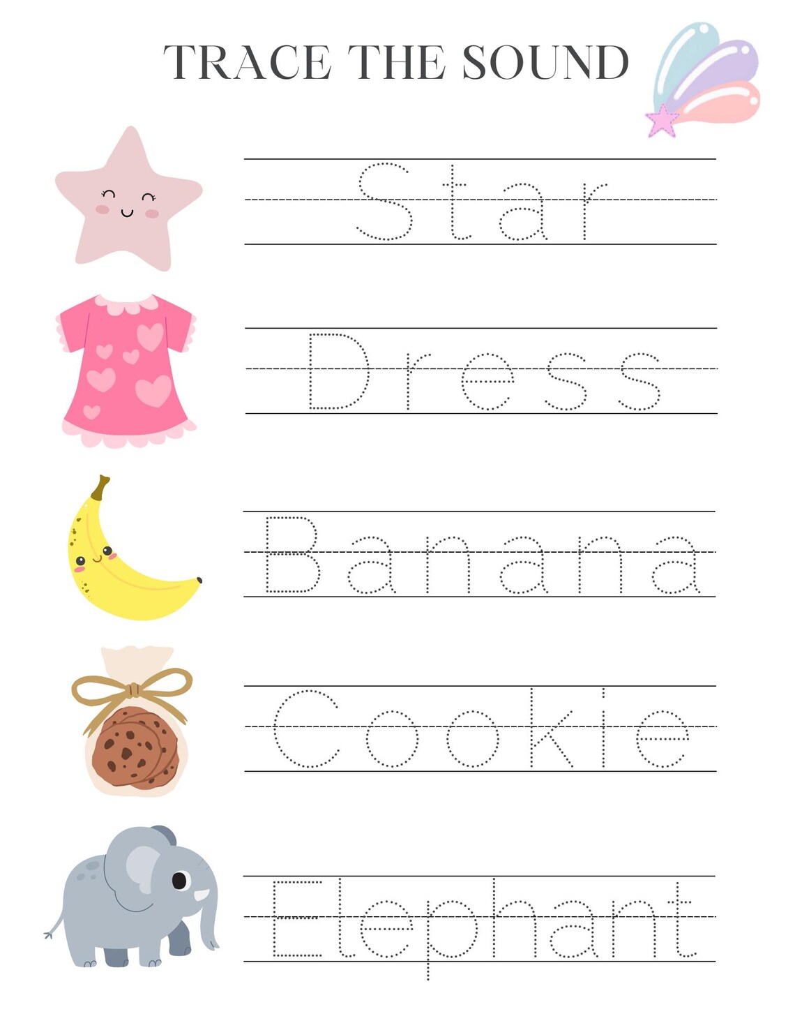 Preschool and Kindergarten Learning Sheet Bundle - Etsy