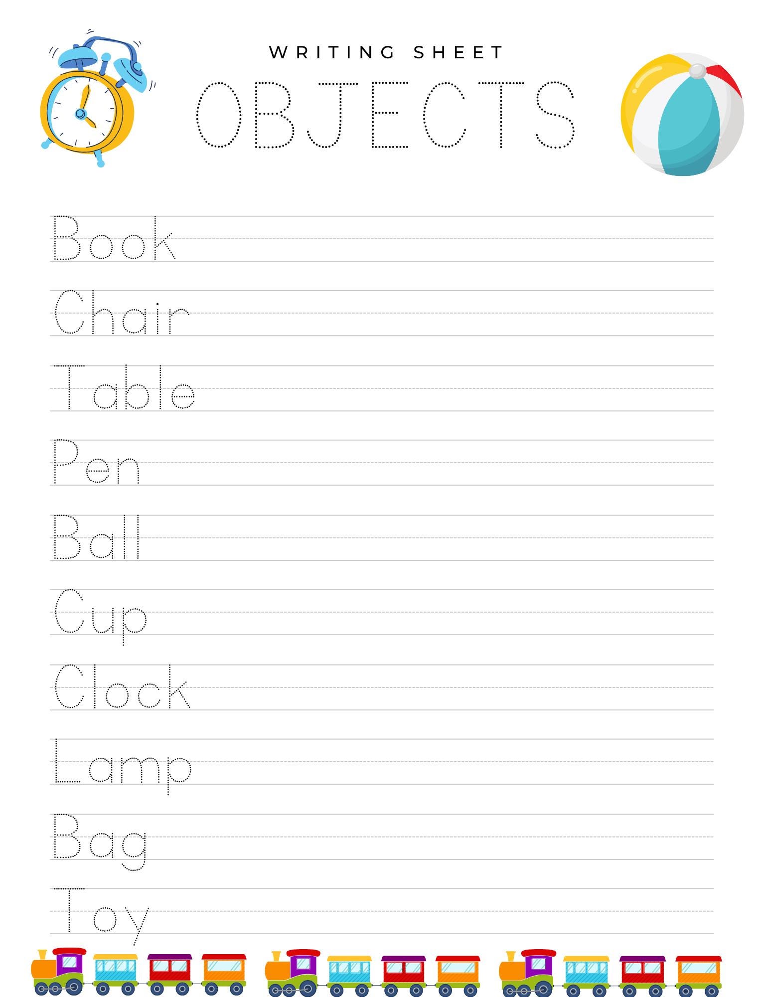 Printable Writing Sheets for Kids | 7 Page Pack of Fun Writing ...