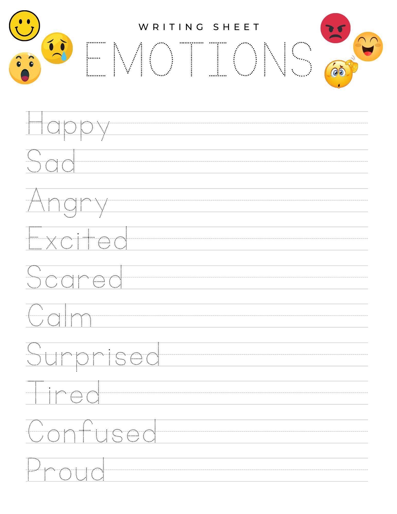 Printable Writing Sheets for Kids | 7 Page Pack of Fun Writing ...