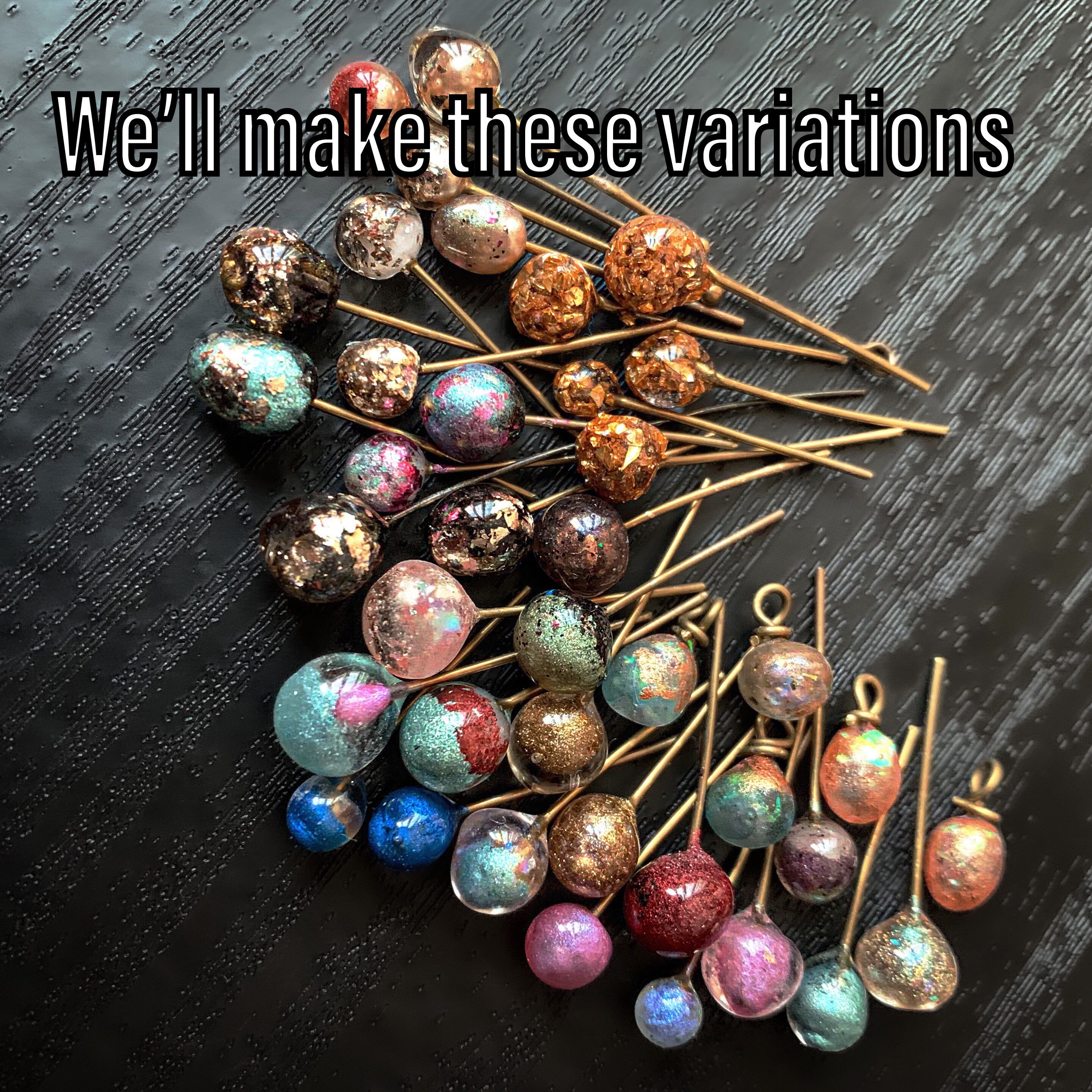 Grungy Resin Opals Tutorial a UV Resin Video by - Etsy