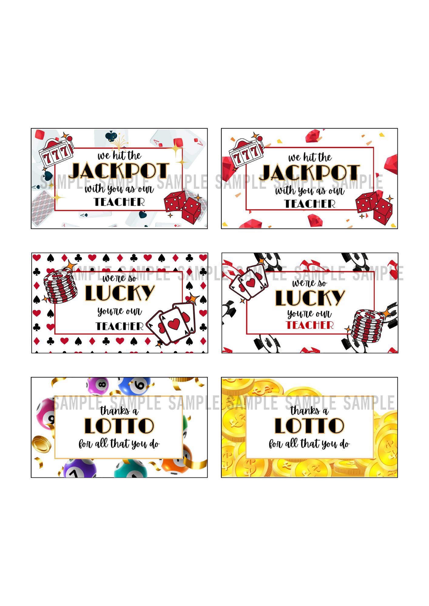 TEACHER APPRECIATION Week Printable INSTANT Download 6 Gift Tags - We ...