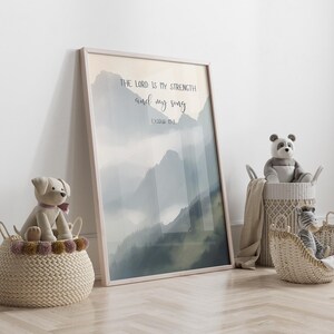 Set of 3 Boy Bible Verse Posters,adventure Theme Boy Room Gift,outdoors ...