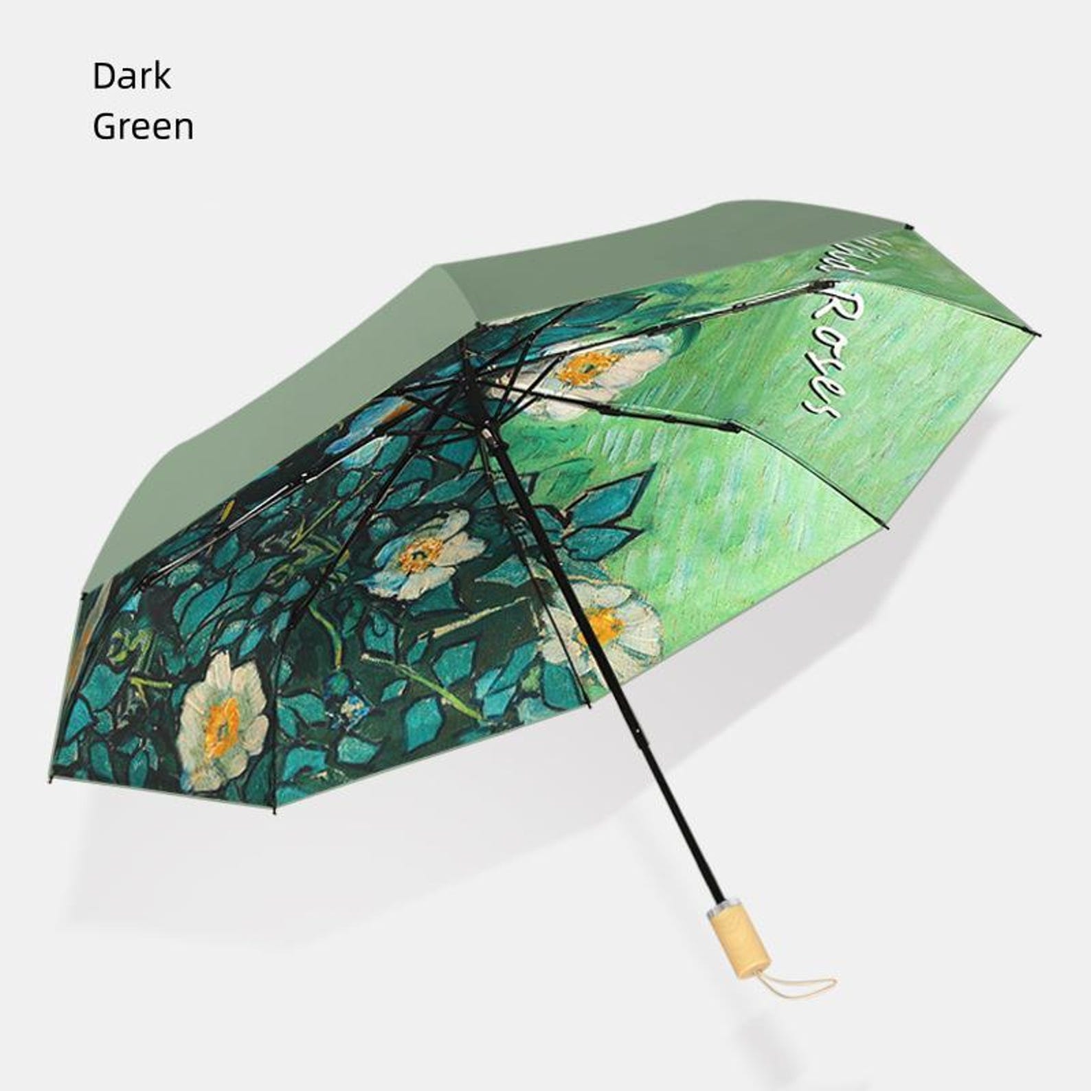 Chic Portable Folding Umbrella Compact & Durable Travel Umbrella With ...