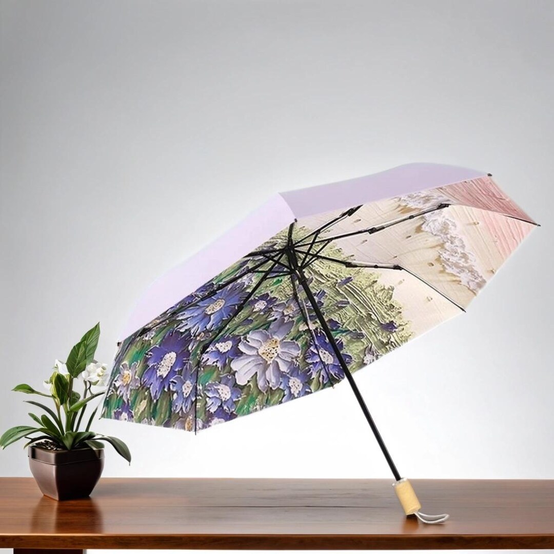 Chic Portable Folding Umbrella – Compact & Durable Travel Umbrella With ...