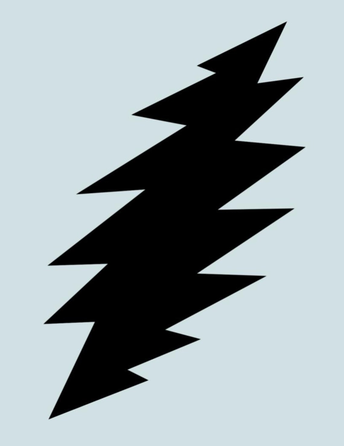 Grateful Dead Lightning Bolt SVG | Cricut Use | Digital File - Etsy