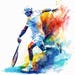 20 Tennis Player Clipart, Watercolor Tennis Sport Clip Art, Printable ...