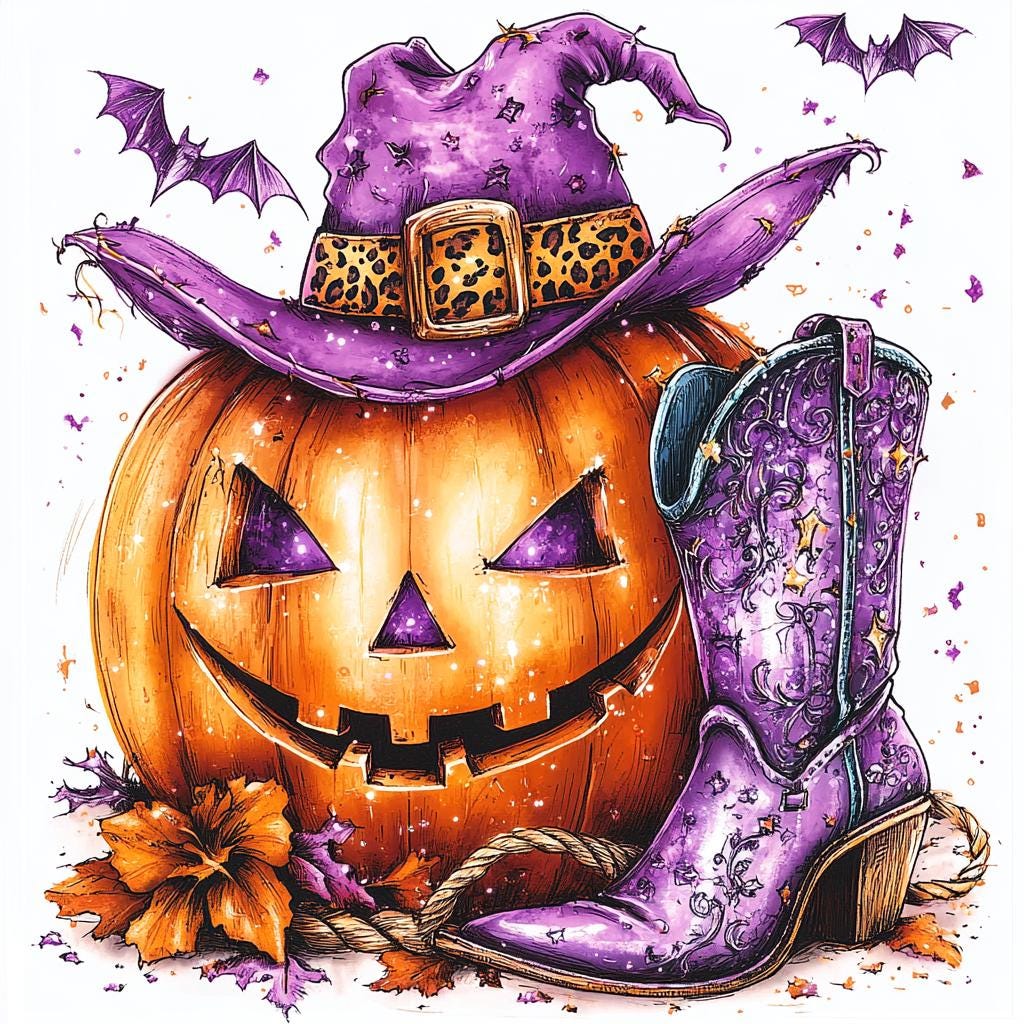 15 Halloween Pumpkin Clipart, Watercolor Halloween Decor Clip Art ...