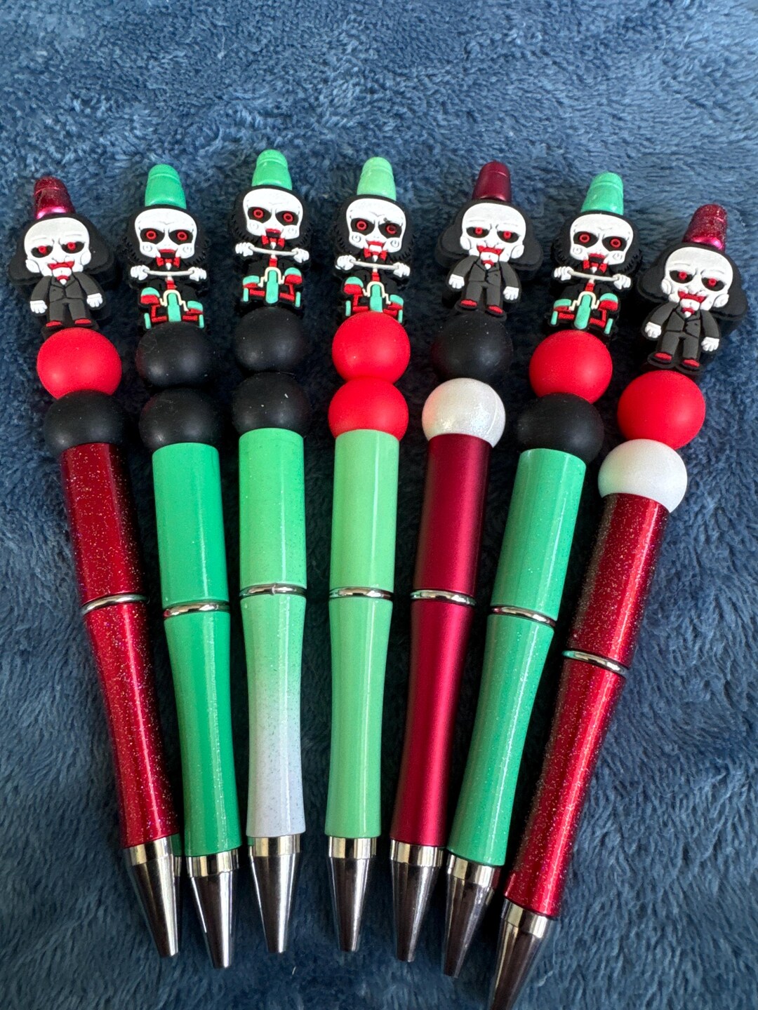SAW Horror Beaded Ballpoint Pens - Etsy