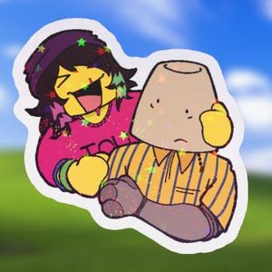 REGRETEVATOR Infected and Lampert 2" Sticker - Etsy