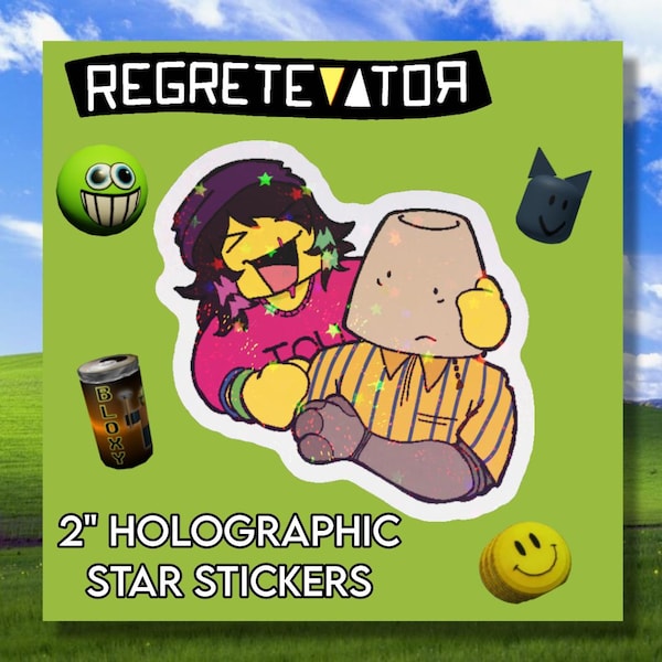 Regretevator Stickers - Etsy