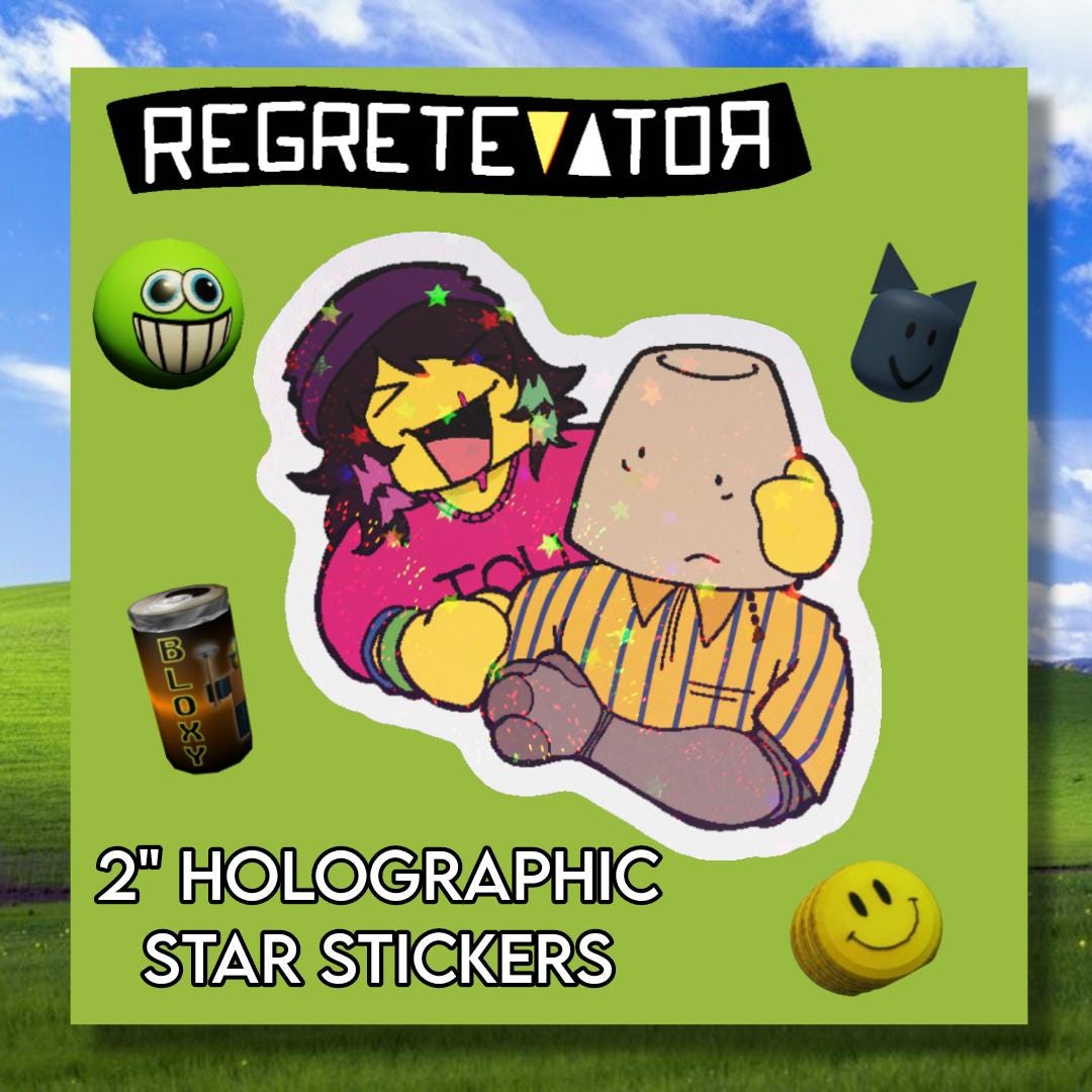 REGRETEVATOR Infected and Lampert 2" Sticker - Etsy