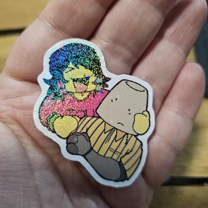 REGRETEVATOR Infected and Lampert 2" Sticker - Etsy