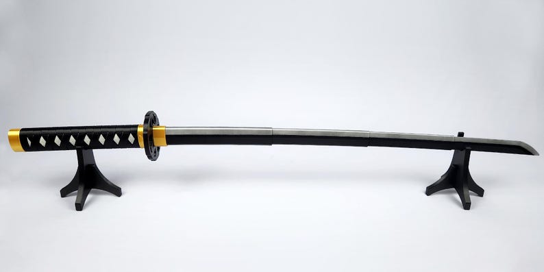 BLACK CLOVER Yumi Sukehiro's Katana Sword/collapsible Retractable Sword ...
