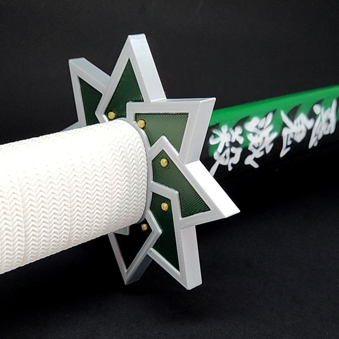 DEMON SLAYER Sanemi Shinazugawa's Katana/collapsible Retractable Sword ...