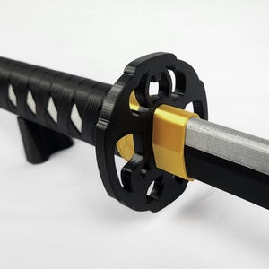 BLACK CLOVER Yumi Sukehiro's Katana Sword/collapsible Retractable Sword ...