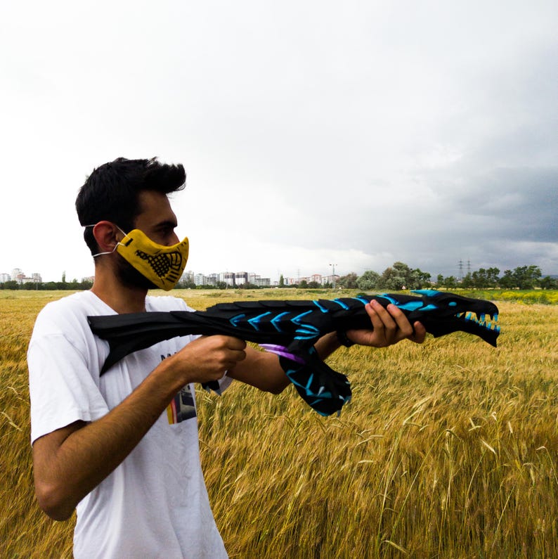 Valorant Elderflame Vandal/valorant Cosplay/valorant Skin/original Size ...