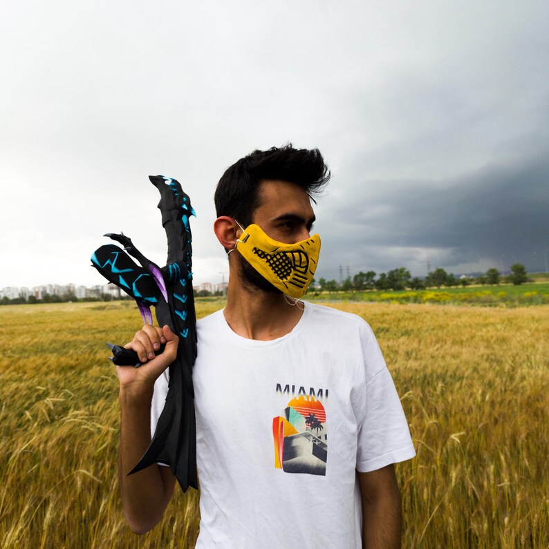 Valorant Elderflame Vandal/valorant Cosplay/valorant Skin/original Size ...