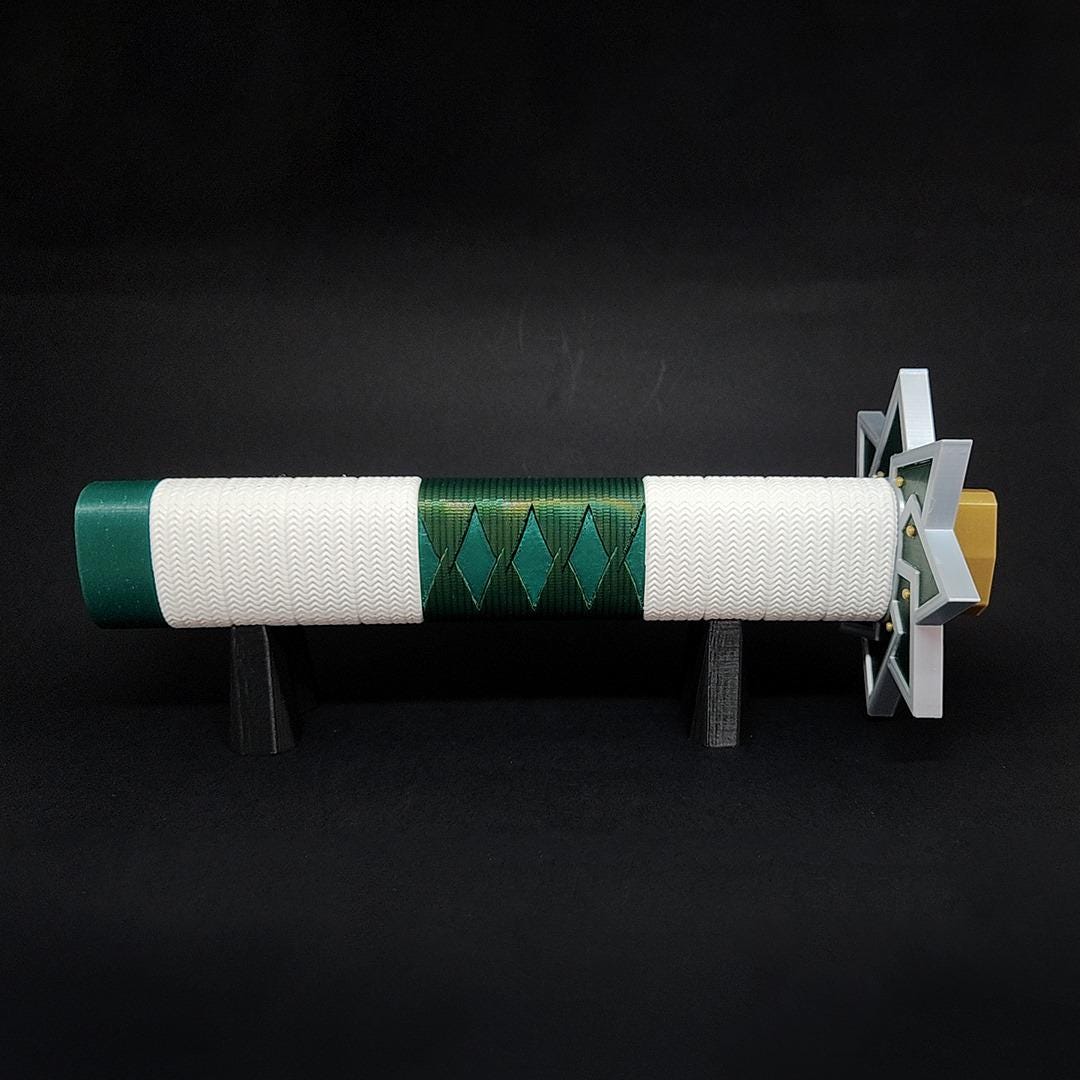 DEMON SLAYER Sanemi Shinazugawa's Katana/collapsible Retractable Sword ...