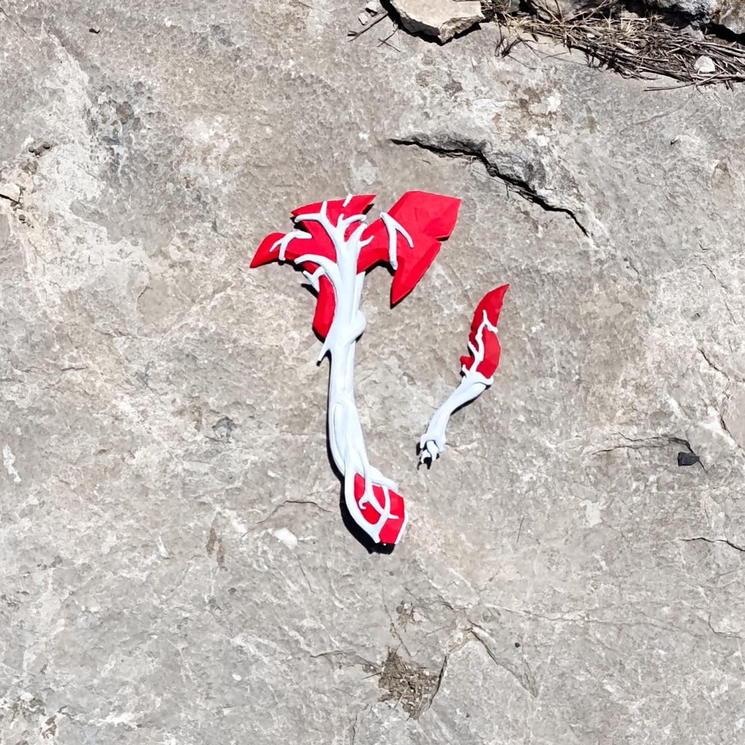 Valorant Gaia's Vengeance 2.0 Knife Axe /valorant Cosplay/valorant Skin ...