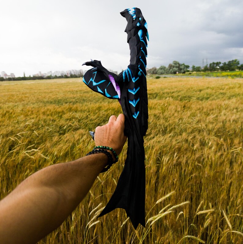 Valorant Elderflame Vandal/valorant Cosplay/valorant Skin/original Size ...