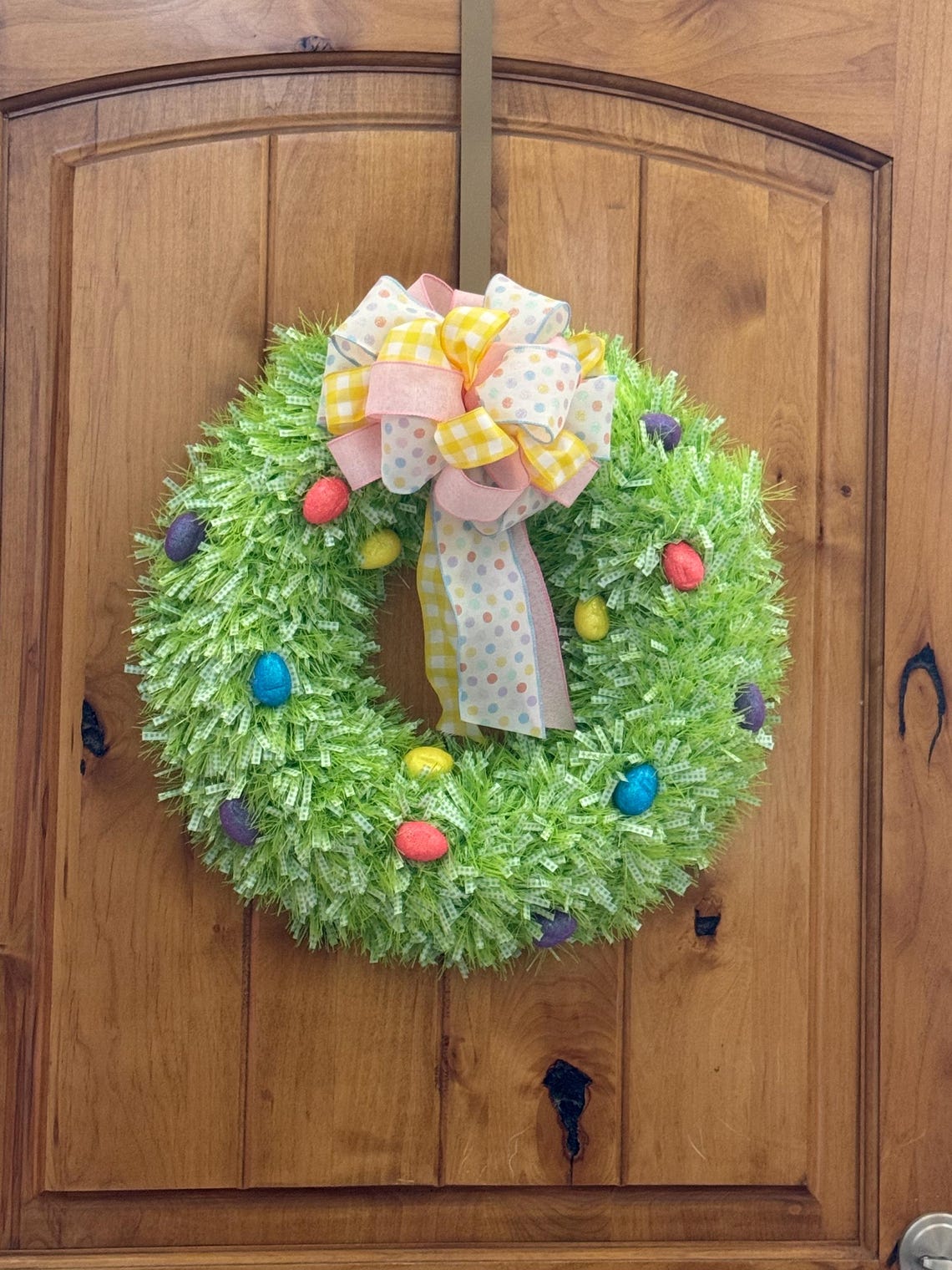 18 Easter Holiday Decor Front Door Wreath With Ribbon Accents Etsy 18-easter-holiday-decor-front-door-wreath-with-ribbon-accents-etsy