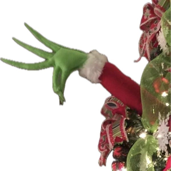 Grinch Arm Ornament - Etsy