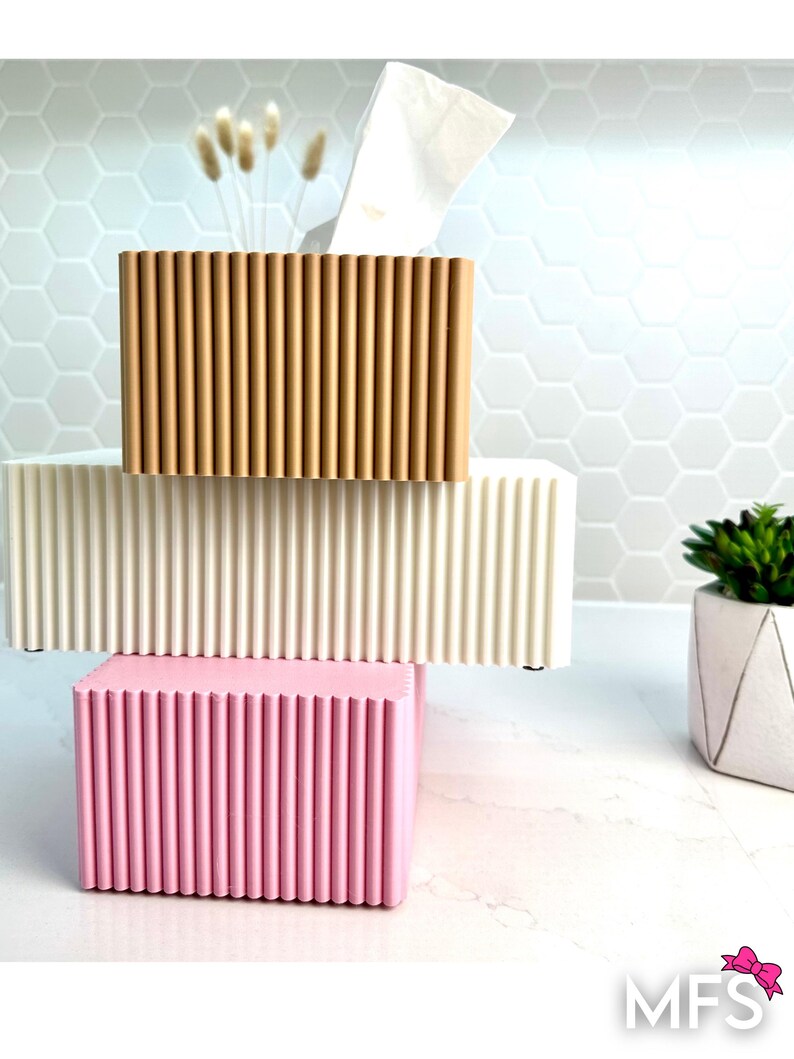 Tissue Box Cover Sleek & Modern Design Unique Nursery, Baby Room Decor ...