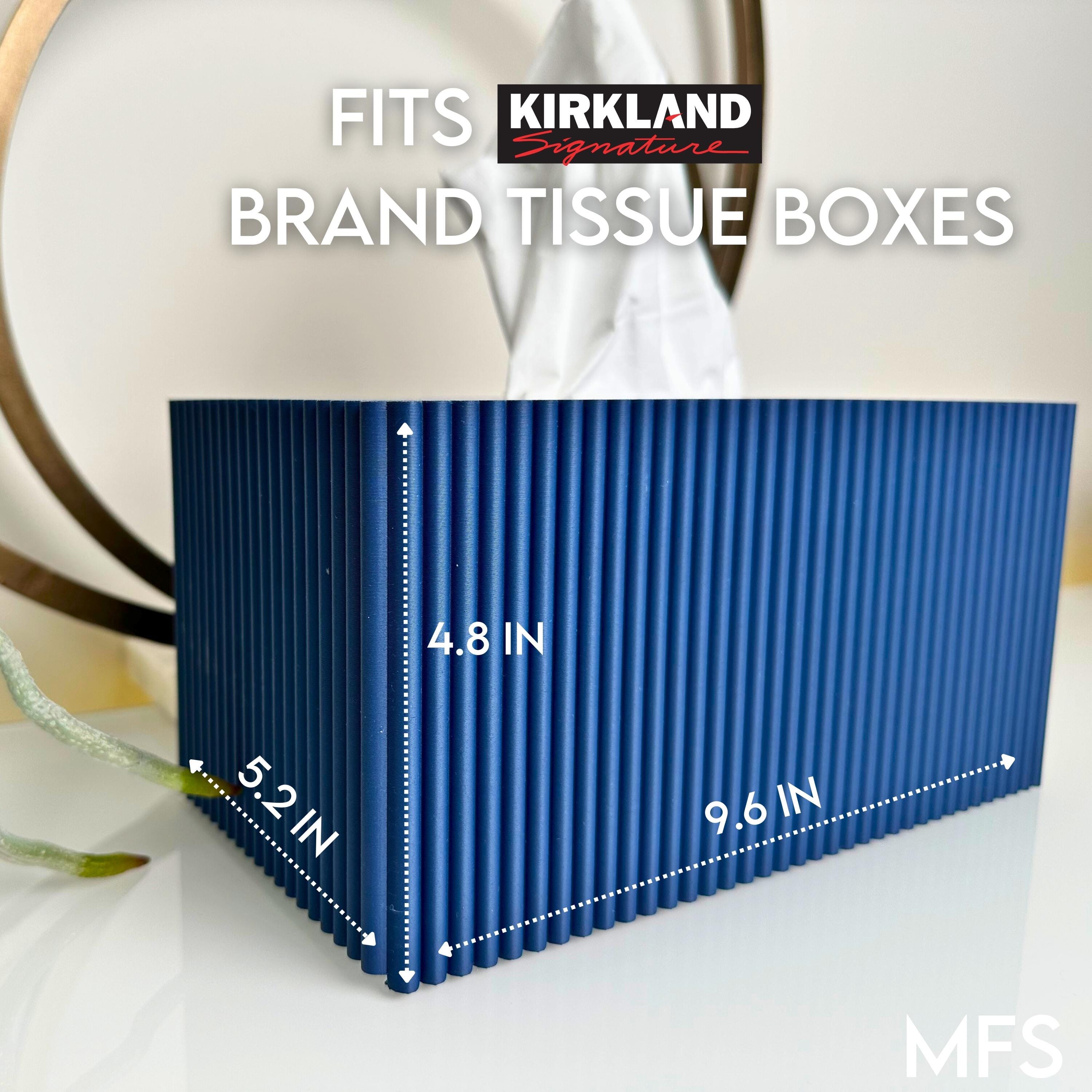 3D Printed Modern Tissue Box Cover: Kirkland Costco Size - Etsy