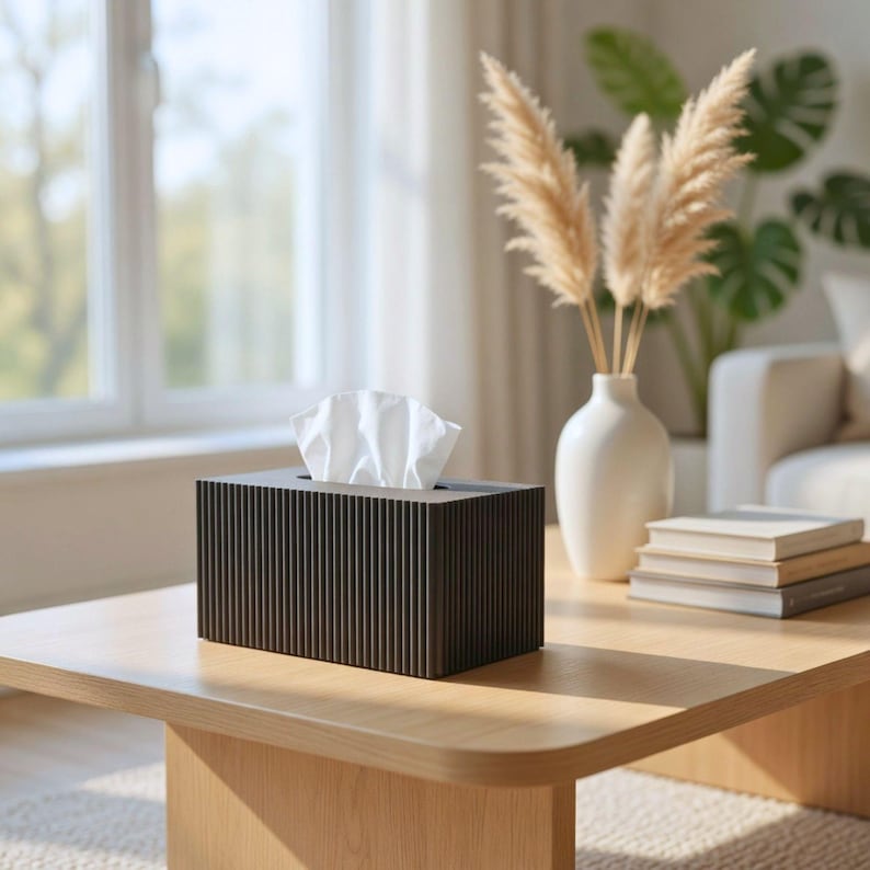 Large Tissue Box Cover, Design for Kirkland Costco Boxes | Modern ...