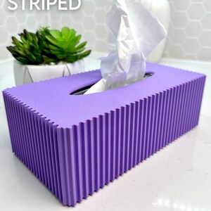 Tissue Box Cover- Sleek & Modern Design Unique Nursery, Baby Room Decor ...