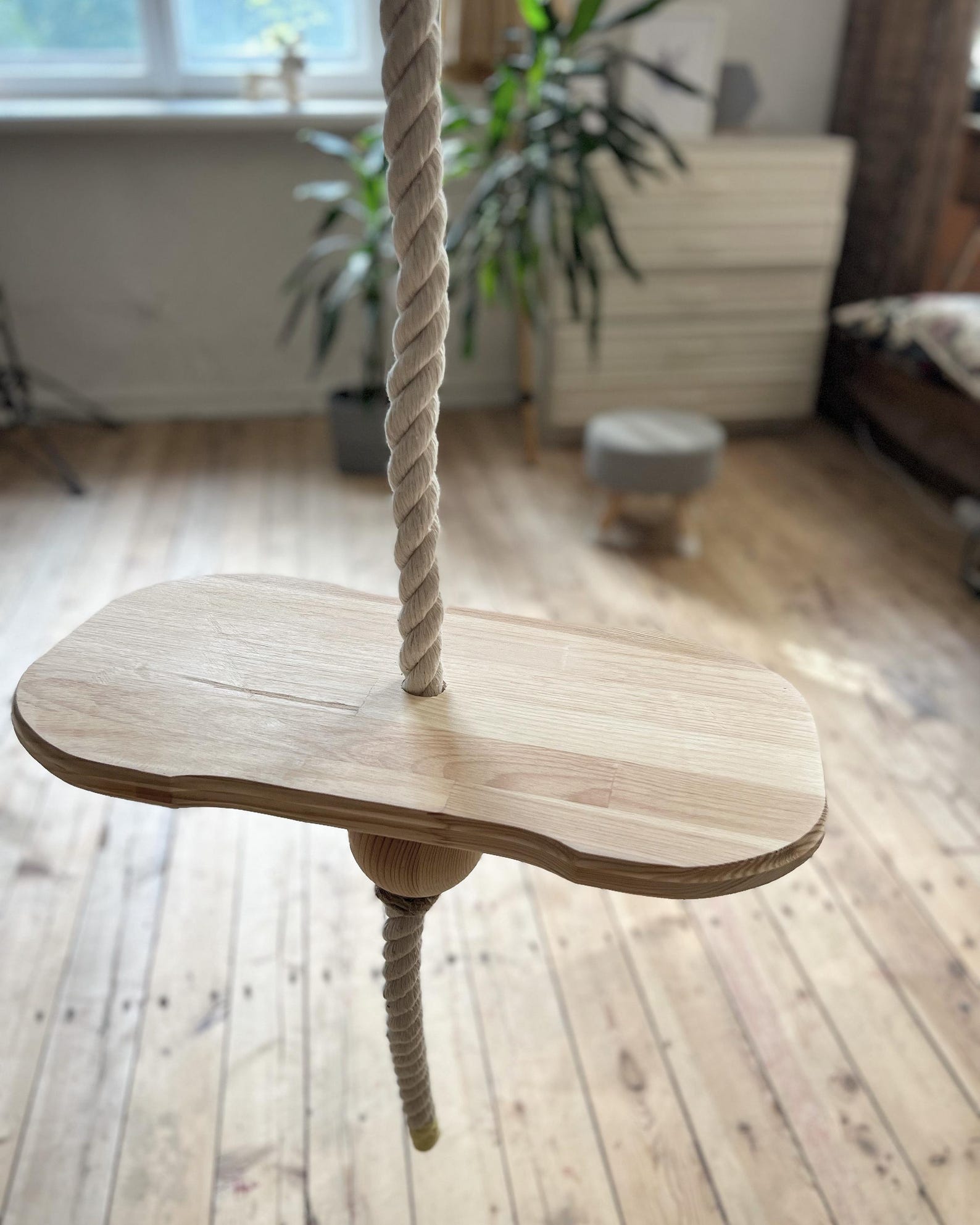 Wooden Oak Tree Swing Seat for Indoor and Outdoor, Kids Playground - Etsy