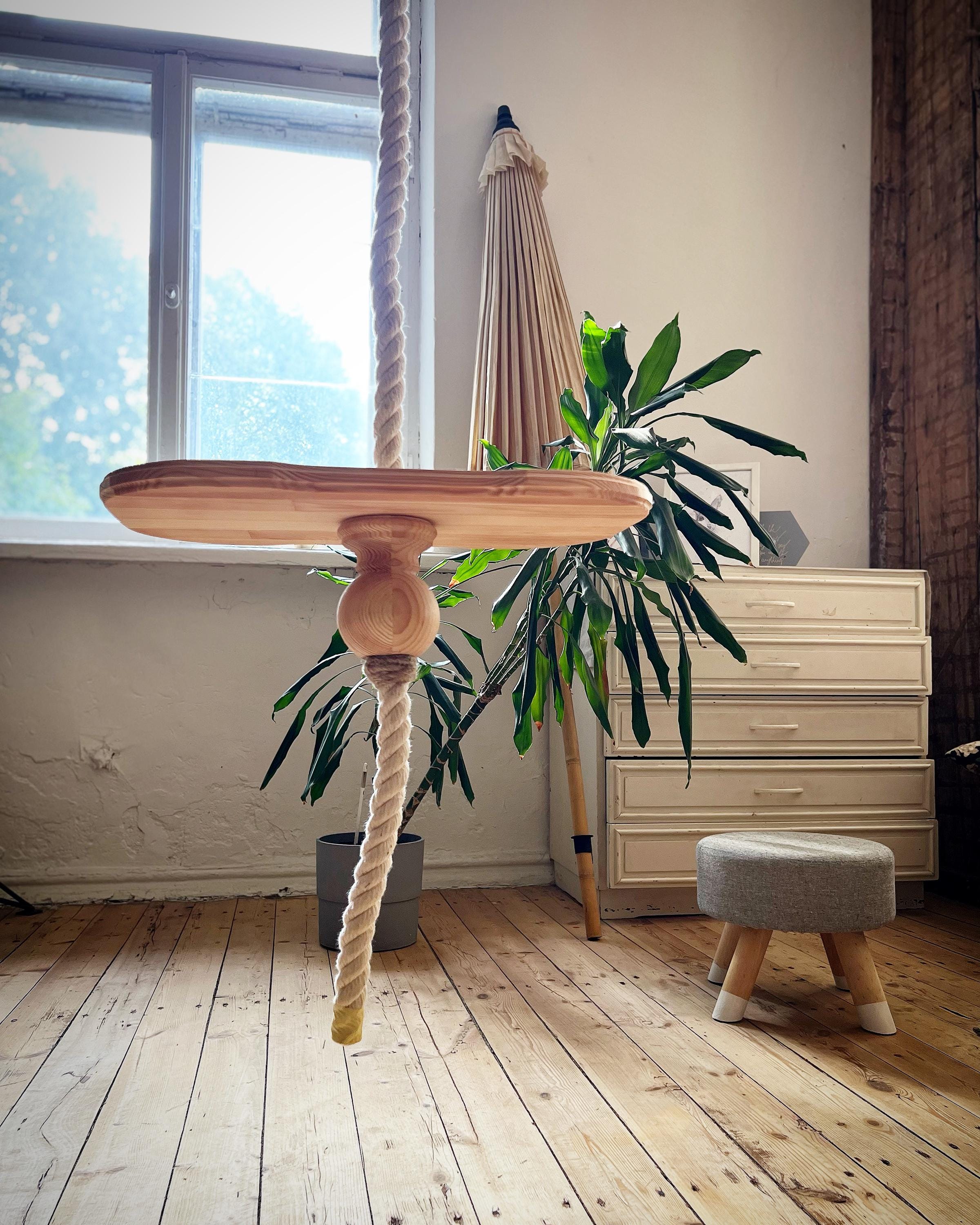 Wooden Oak Tree Swing Seat for Indoor and Outdoor, Kids Playground - Etsy