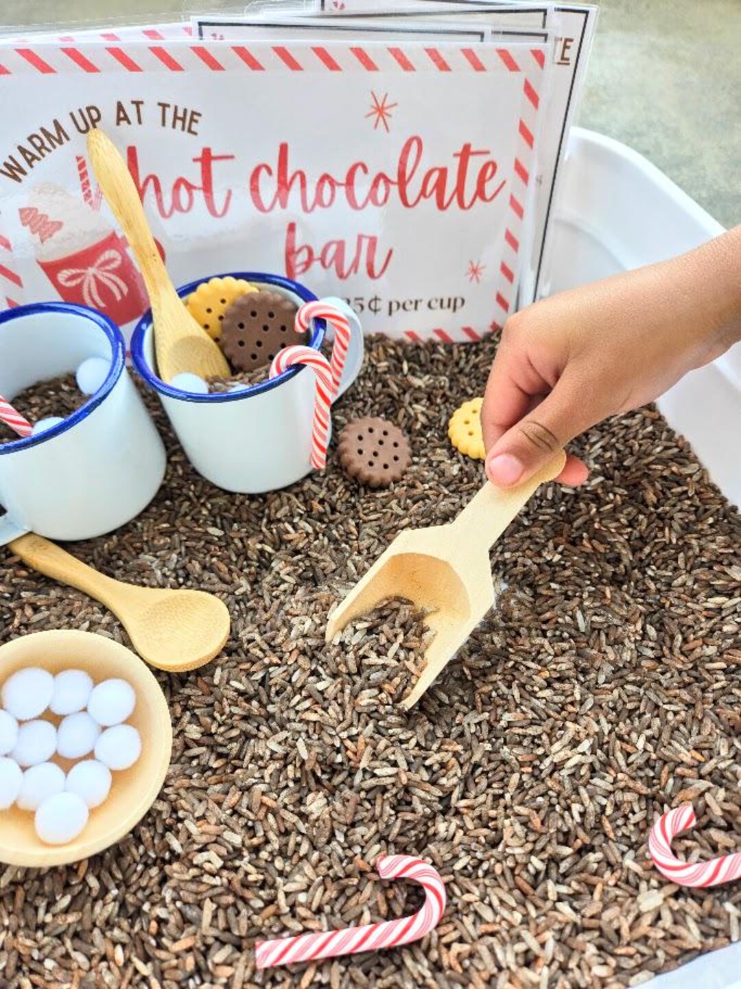 Hot Chocolate Sensory Bin - Hot Cocoa - Sensory Play - Sensory Kit ...