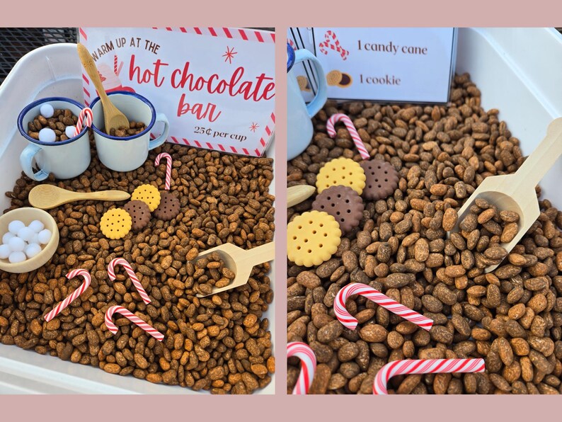 Hot Chocolate Sensory Bin - Hot Cocoa - Sensory Play - Sensory Kit ...