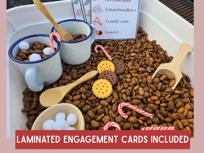 Hot Chocolate Sensory Bin - Hot Cocoa - Sensory Play - Sensory Kit ...