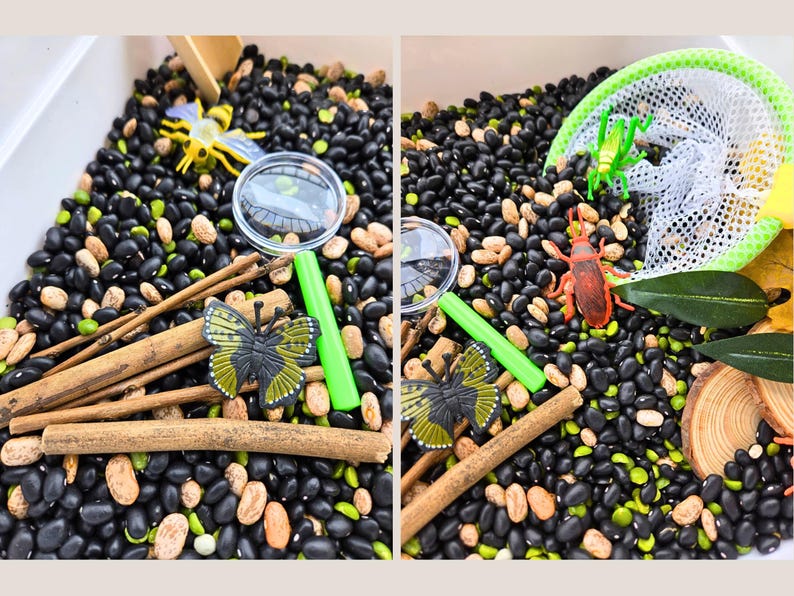 Insect Sensory Bin Kit – Bug Pretend Play - Sensory Play - Montessori ...