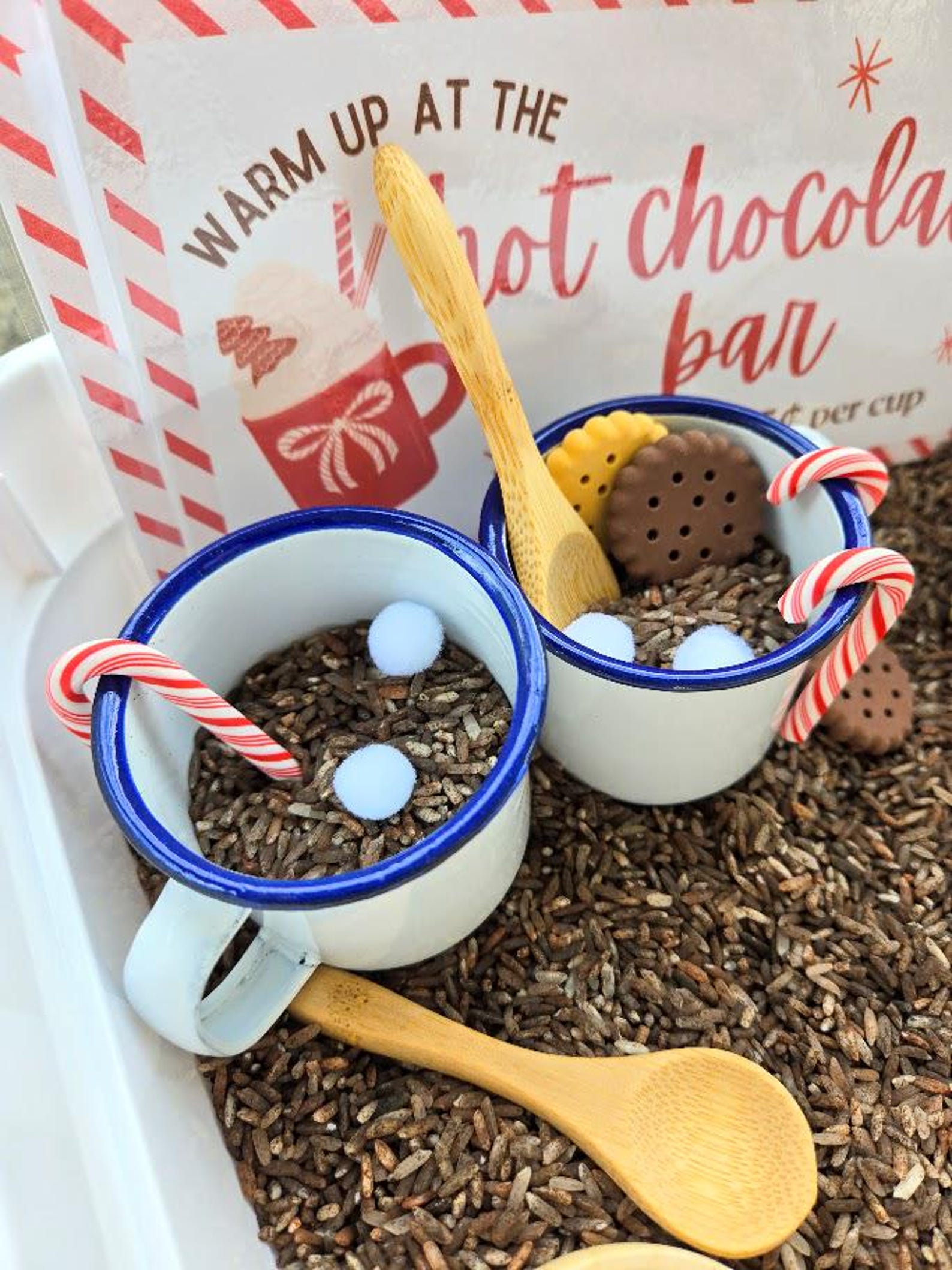 Hot Chocolate Sensory Bin - Hot Cocoa - Sensory Play - Sensory Kit ...