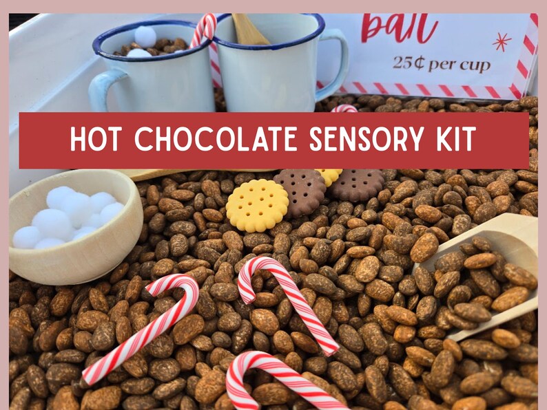 Hot Chocolate Sensory Bin - Hot Cocoa - Sensory Play - Sensory Kit ...