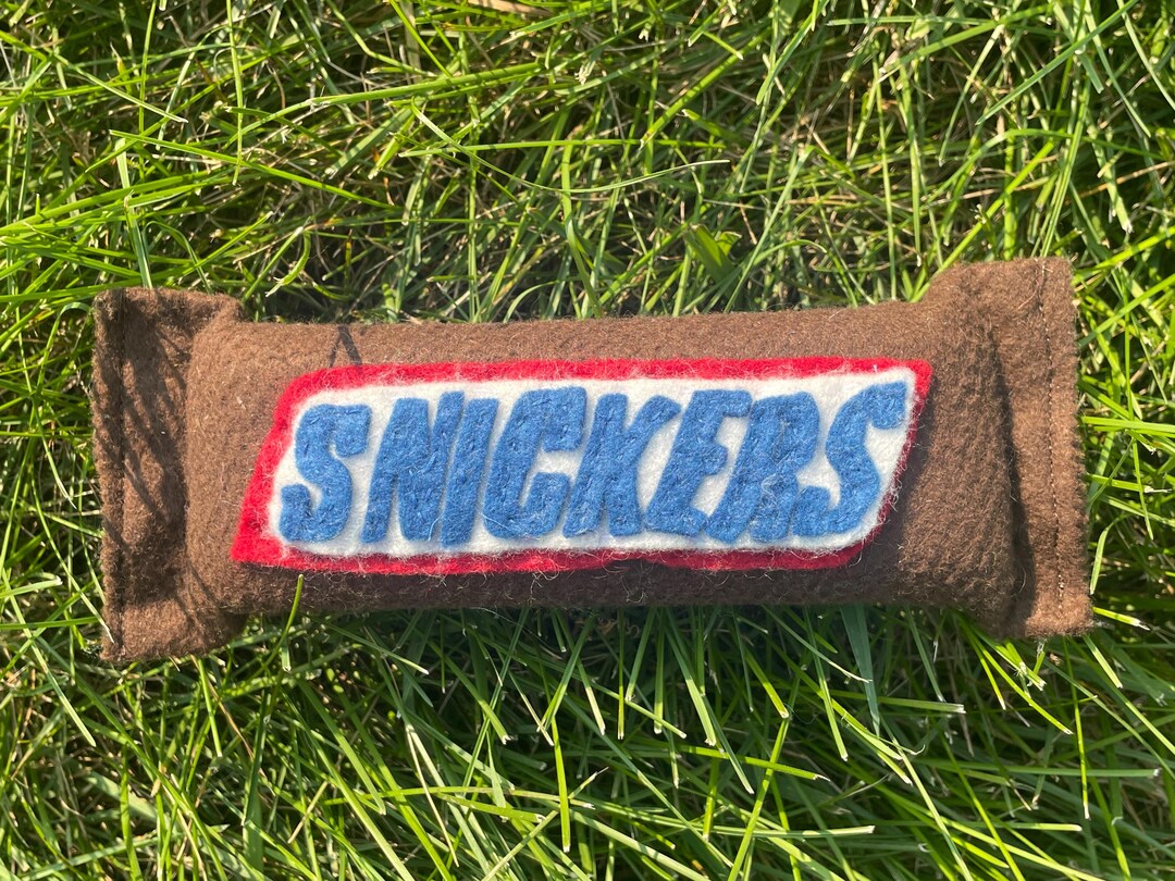 Snickers Chocolate Bar Plush Toy Felt Fabric Art - Etsy